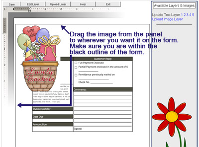 Printable Forms - Uploading Images